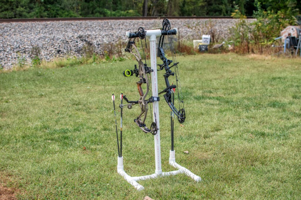 Build your own bow shooting stand | SELFILMED.com